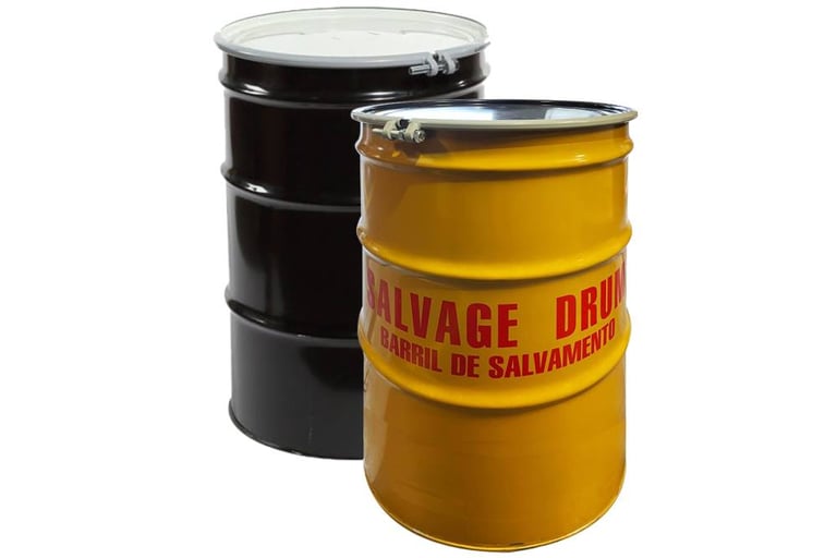 Salvage & Overpack Steel Drums| North Coast Container